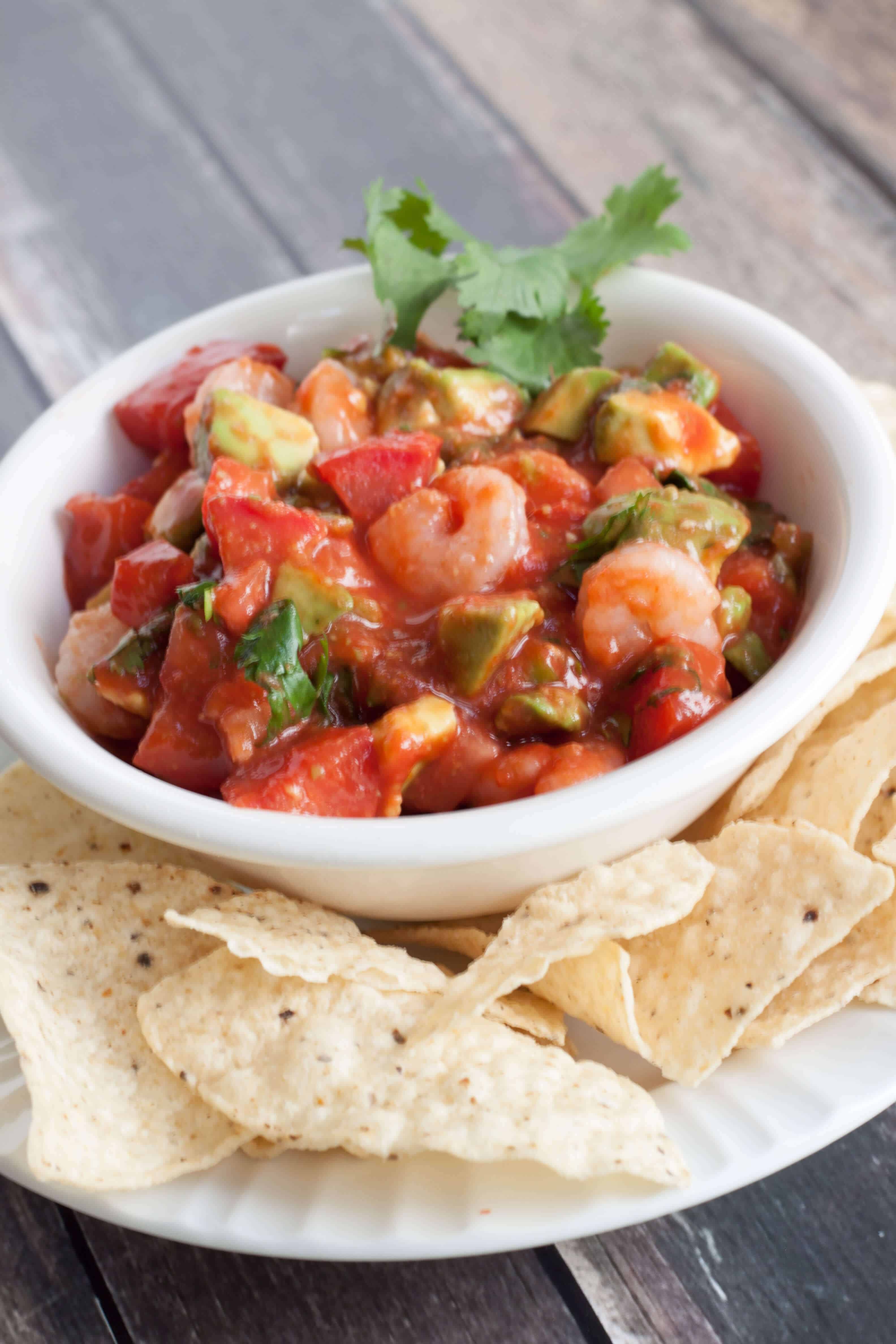 Shrimp Avocado Salsa Recipe - Meal Planning Magic
