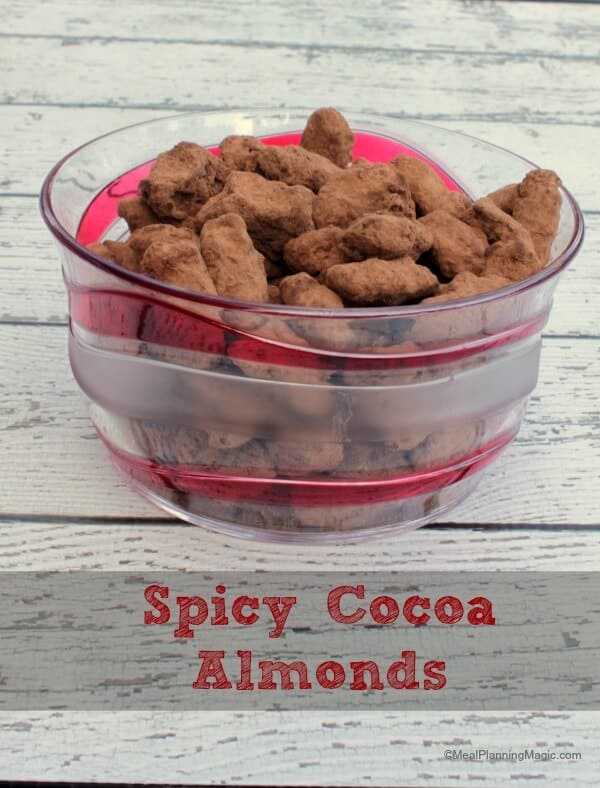 Spicy Cocoa Almonds - Meal Planning Magic
