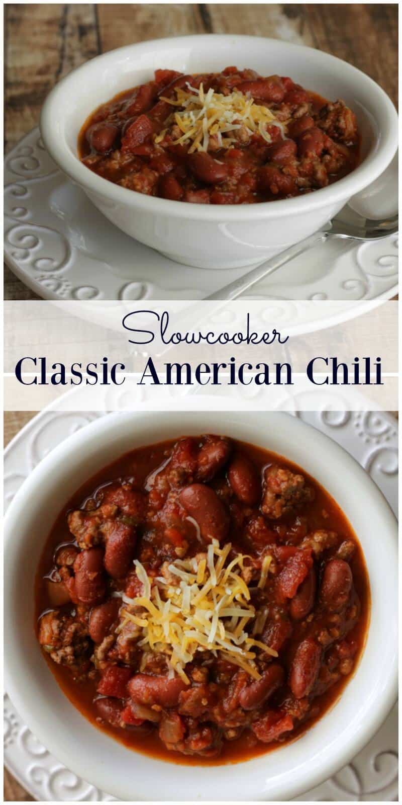 Slowcooker Classic American Chili