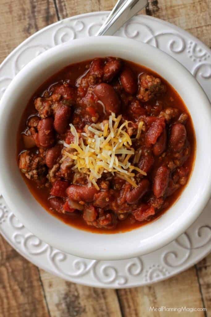 Slowcooker Classic American Chili