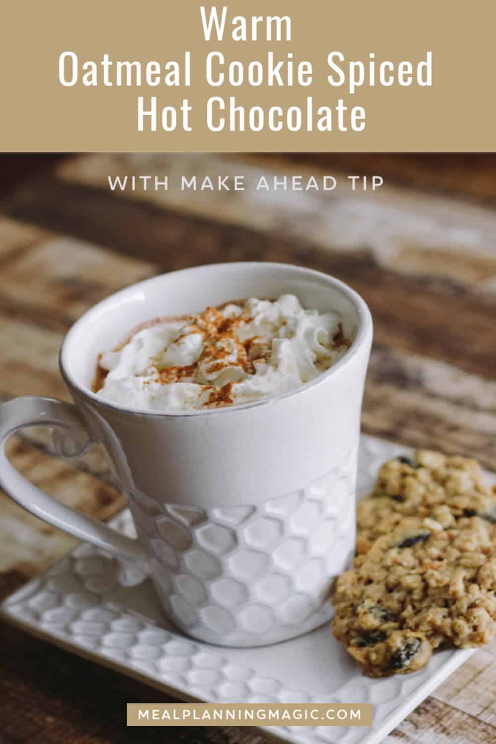 Warm Oatmeal Cookie Hot Cocoa