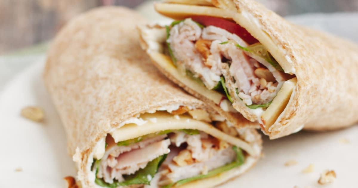 Apple Honey Pecan Turkey Wrap Recipe - Meal Planning Magic