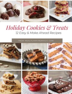 5 Holiday Baking Tips and FREE Baking Holiday Planner Worksheet - Meal ...