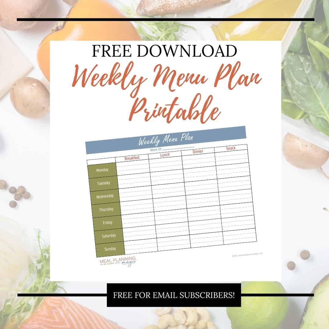 How To Subscribe - Meal Planning Magic
