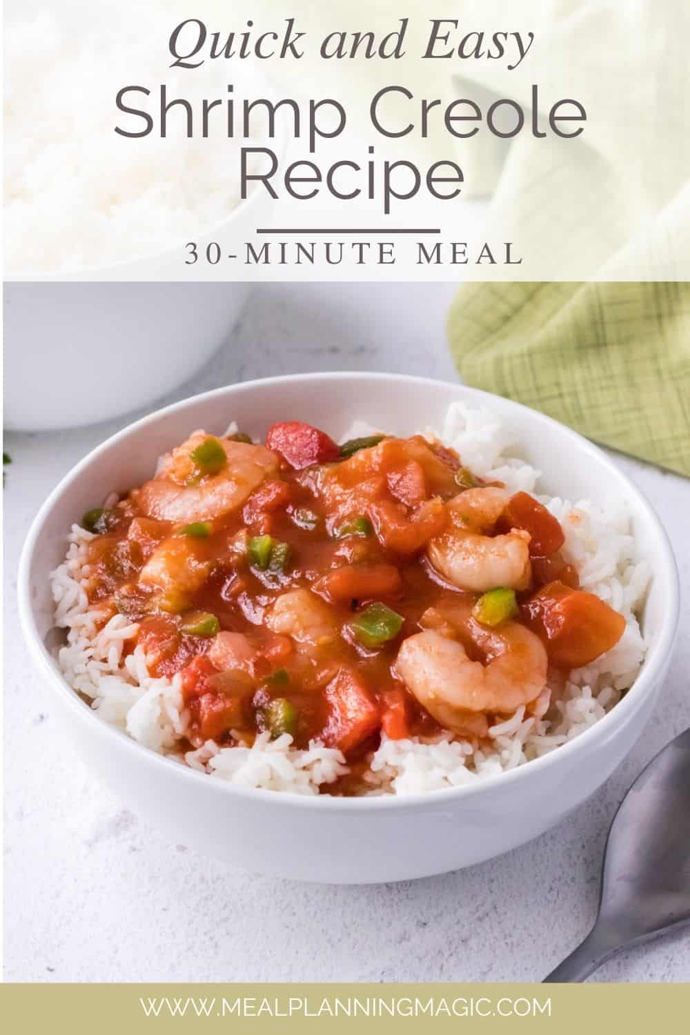 Quick and Easy Shrimp Creole Recipe - Meal Planning Magic
